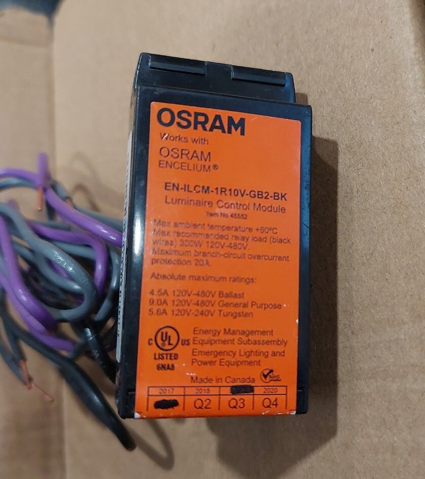 Encelium Lighting Control System Wattstopper PLUS Networked Lighting