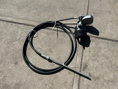 Teleflex Marine Boat Steering rack with 14ft cable | eBay