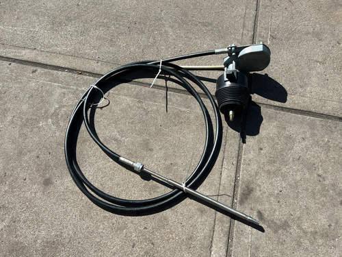 Teleflex Marine Boat Steering rack with 14ft cable | eBay