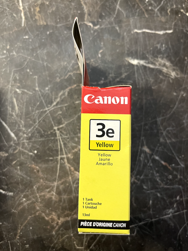 Canon BCI-3e BCI-3eY Yellow Ink Cartridge GENUINE NEW SEALED BOX | eBay