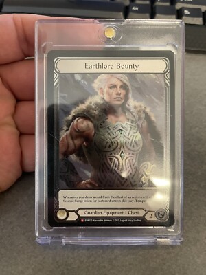 Earthlore Bounty Everfest EVR020 1st Edition Cold Foil - Flesh and ...