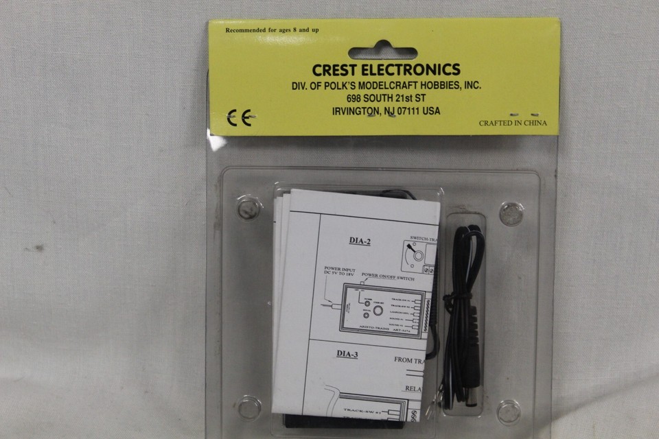 Crest Electronics Aristo Craft Trains ART-5474 DC/RC Wireless Receiver ...