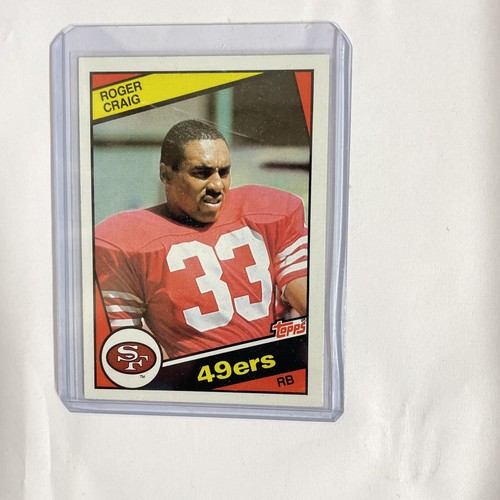 1984 Topps NFL Roger Craig Rookie Card 353 | eBay