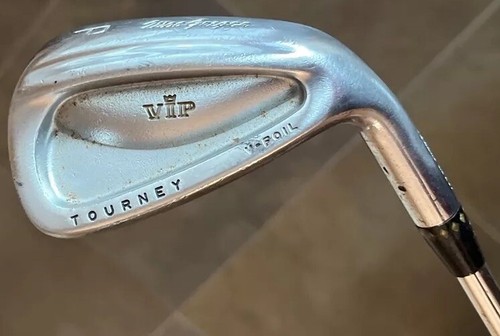 MacGregor VIP Tourney V-Foil 1025C Forged Pitching Wedge Steel Shaft RH ...
