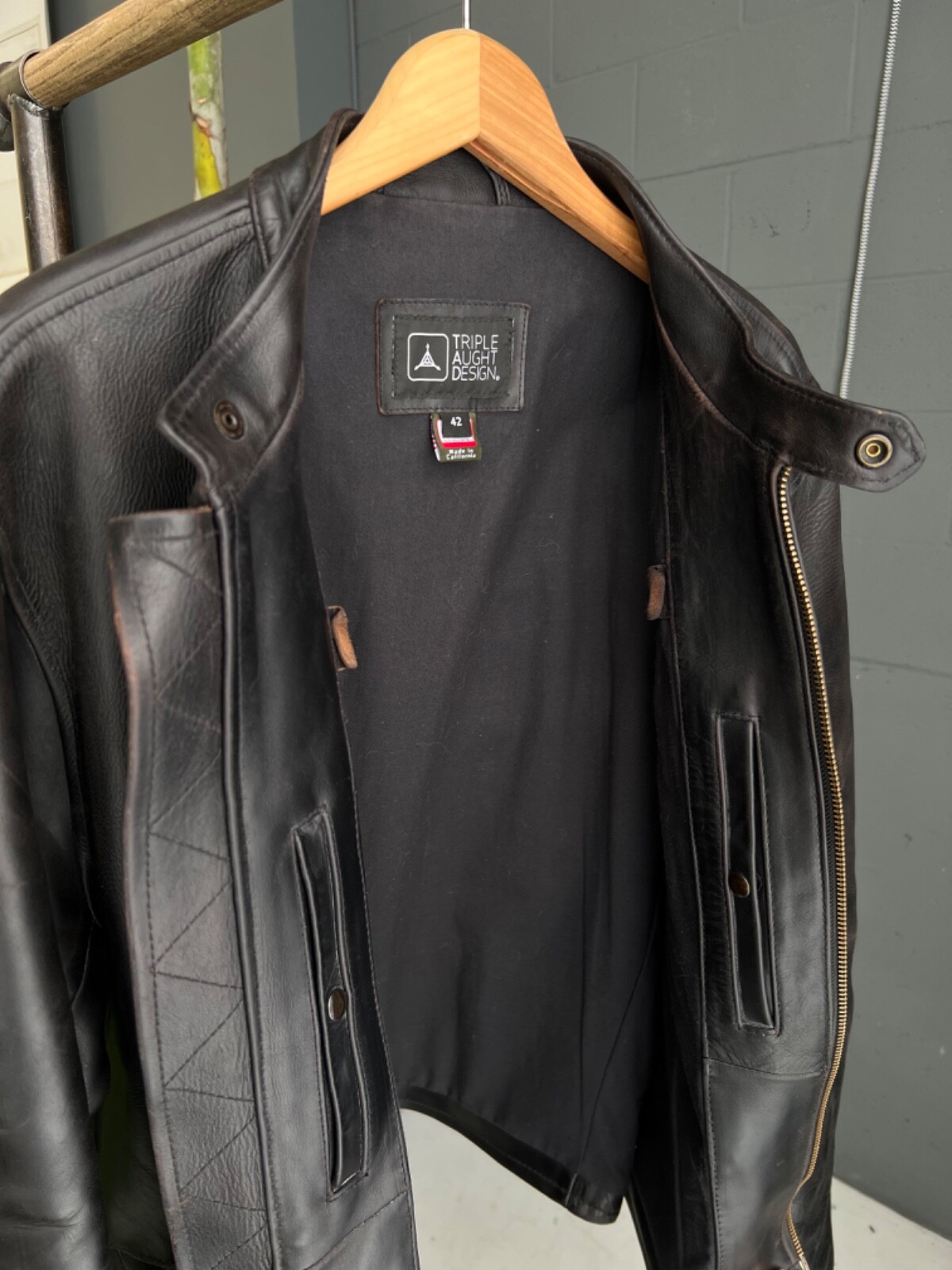 Triple Aught Design Horween Street Fighter jacket - Gem
