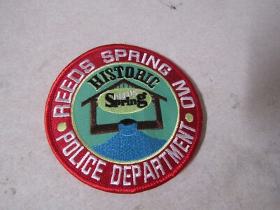 PATCH LAW ENFORCEMENT REEDS SPRING MISSOURI POLICE DEPARTMENT HISTORIC ...