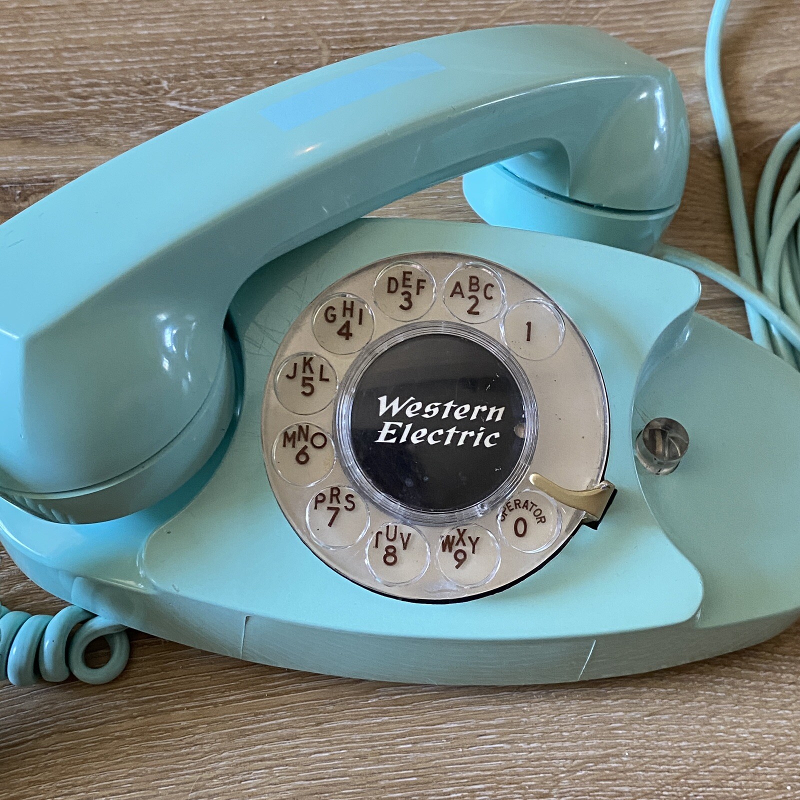 Western Electric Rotary Telephone Dial Card Insert Black | eBay