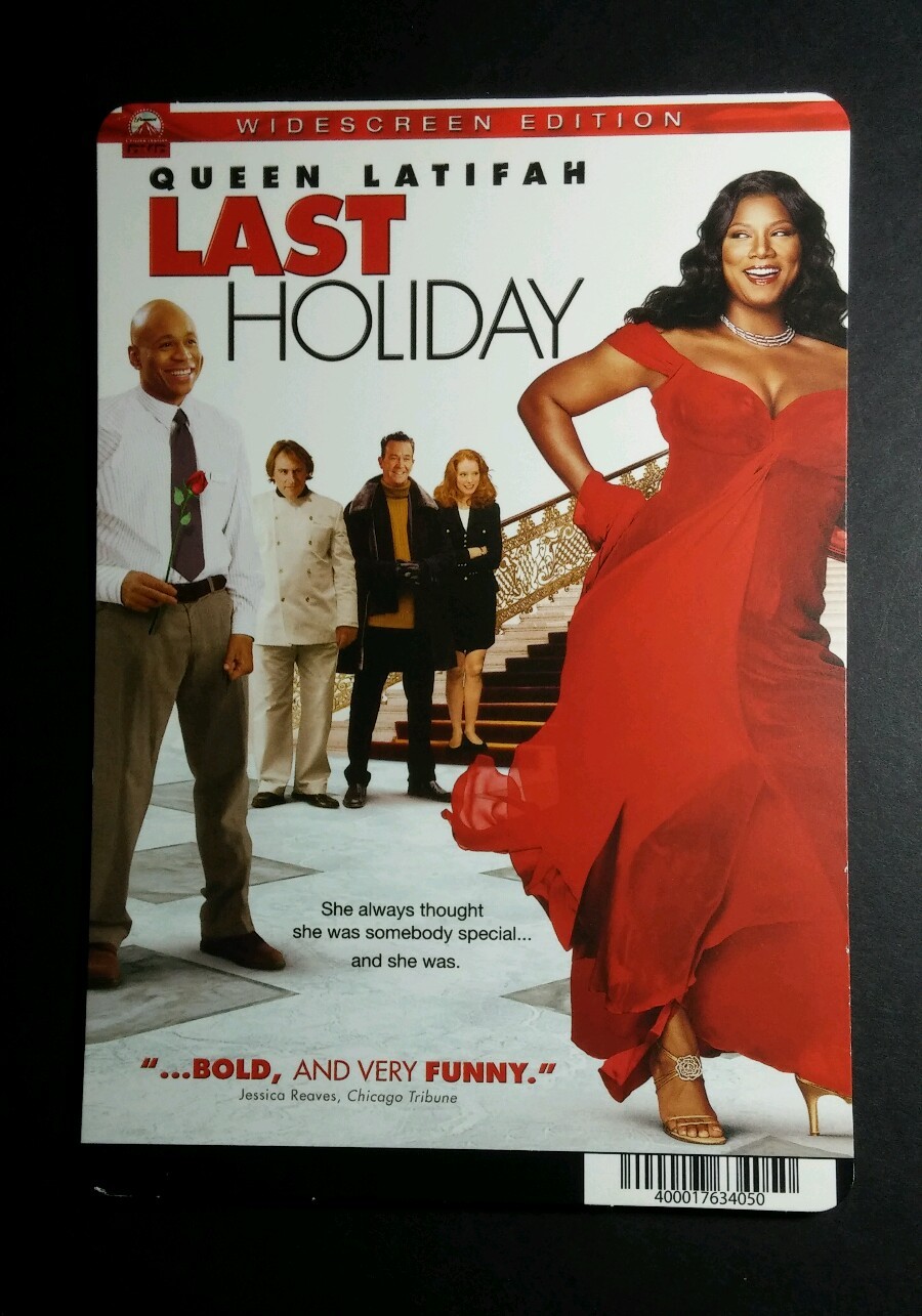 LAST HOLIDAY QUEEN LATIFAH LL C COVER ART MINI POSTER BACKER CARD (NOT ...