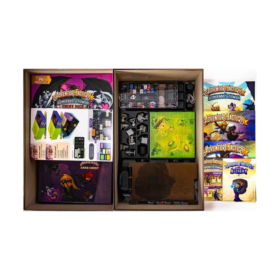 Letiman Board Game Adventure Tactics Collection #5 - Base Game + 5 Exp ...