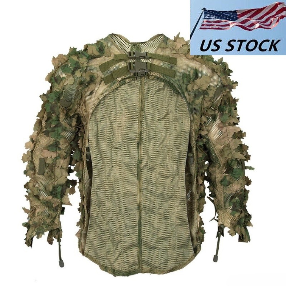 Russian Military Ruins Camo Ghillie Sniper Suit with Full Body Coverage ...
