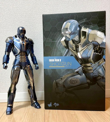 Hot Toys MMS309 Iron Man 3 Shotgun Mark XL 40 Tony Stark Figure FINGER ...