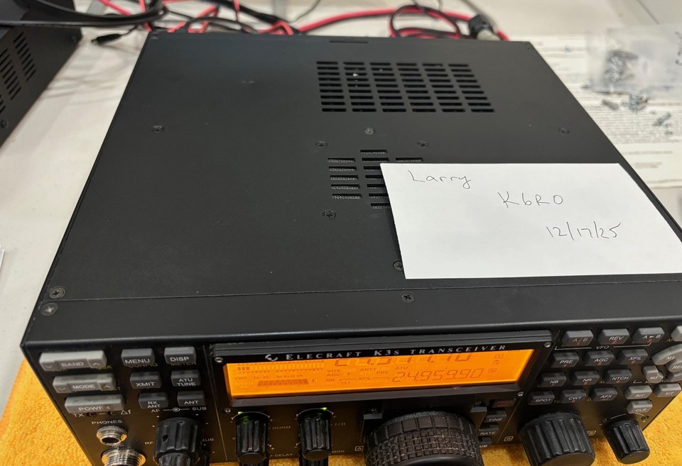 Elecraft K3S/100 High Perf 160-6m Transceiver # 10446 100 Watt - Tuner ...