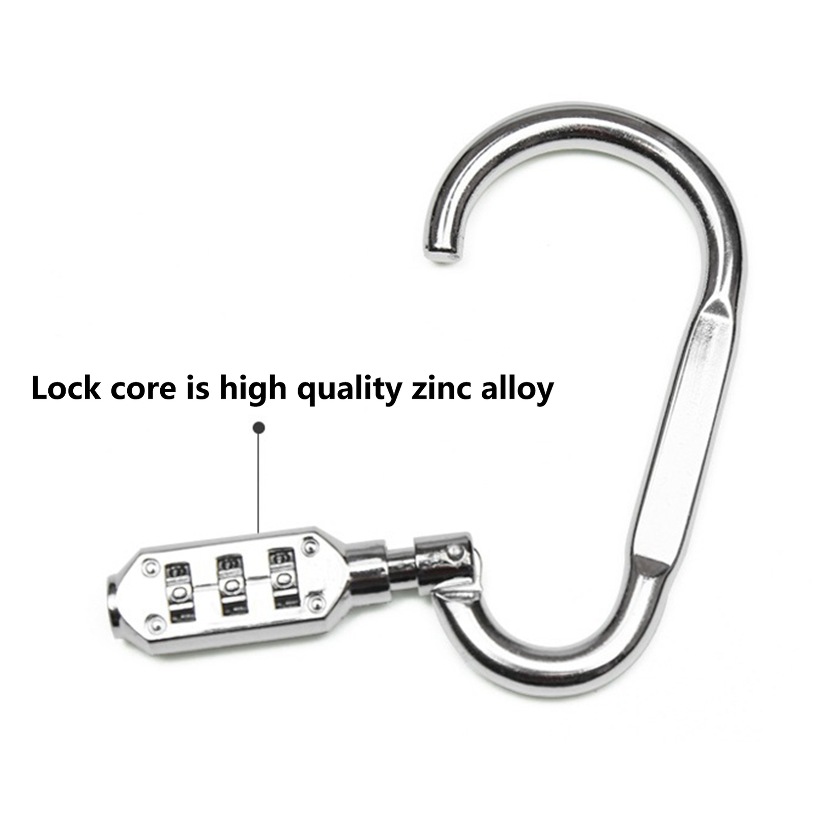 Type Lock Durable Lock Item Dazzling D-type Password Padlock Lock | eBay