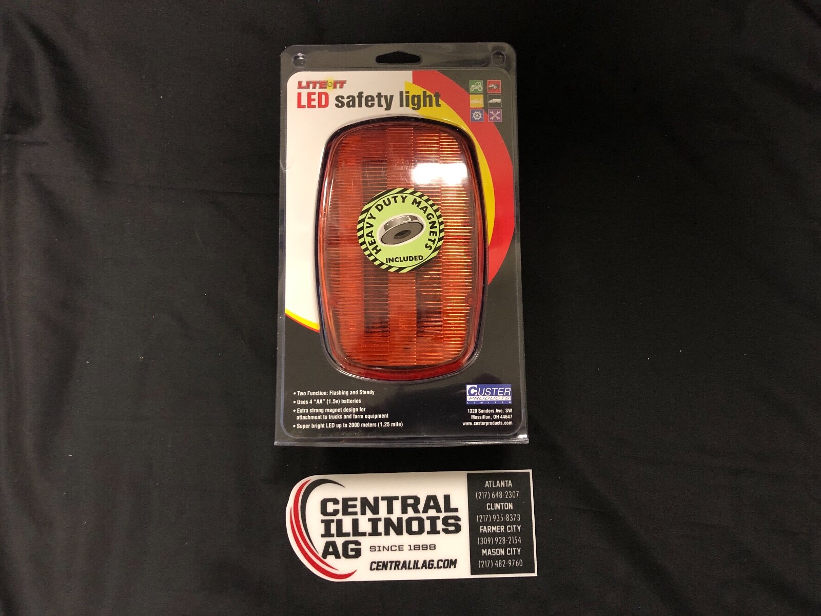 Lite It LED Amber Safety Light 201-HF18AHD | eBay