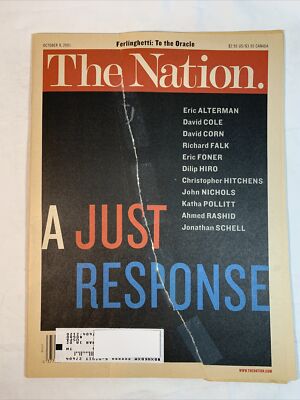 The Nation October 8 2001 9/11 WTC NYC Terror Christopher Hitchens Eric ...