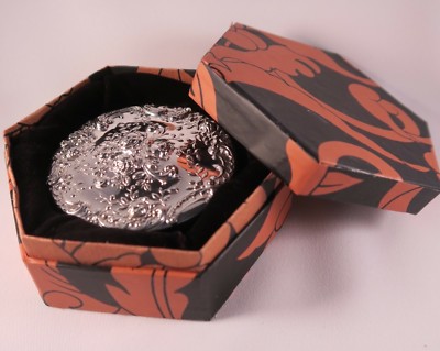Vintage Sterling silver compact beautiful refurbished excellent | eBay