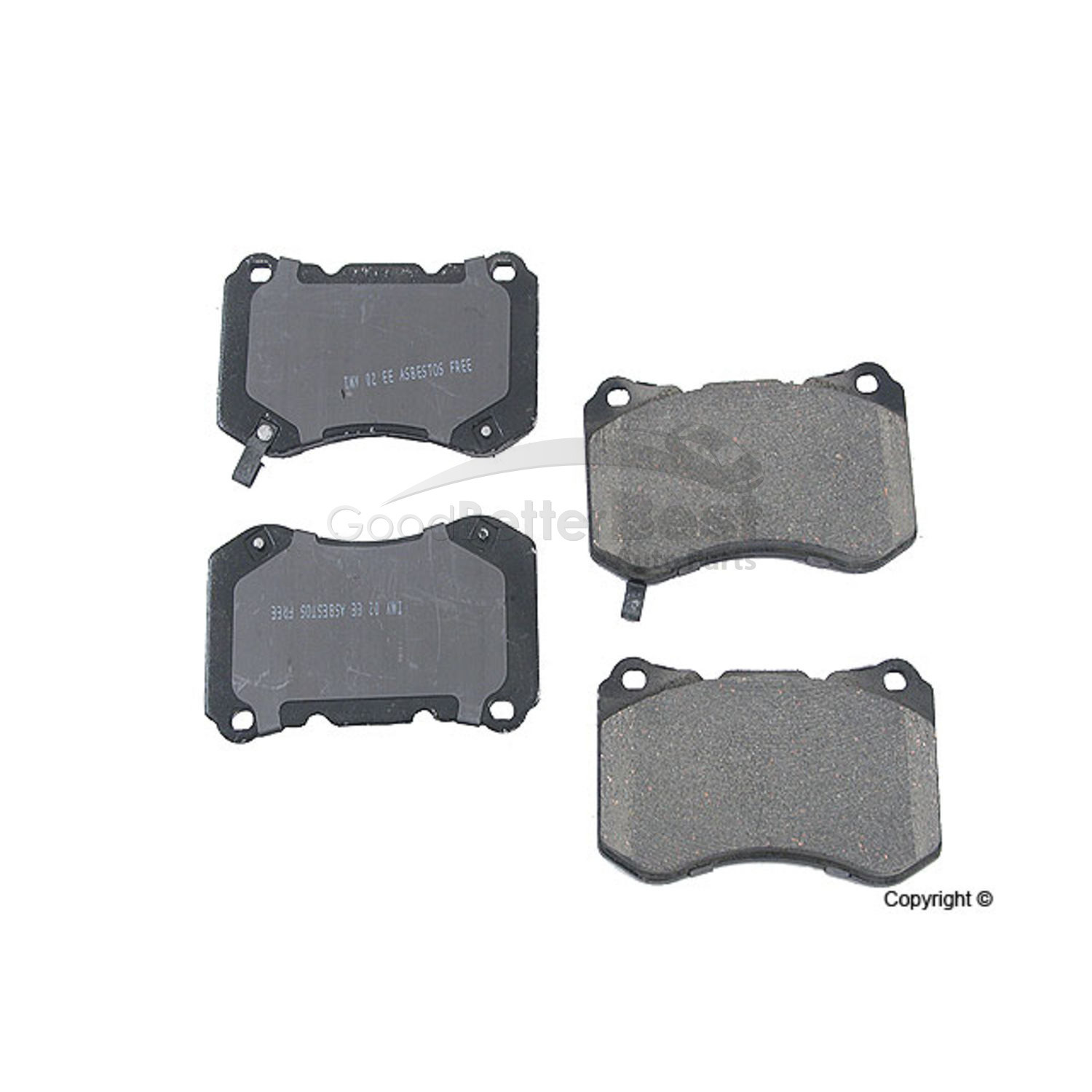 New Meyle Ceramic Disc Brake Pad Set Front 7952D1049CRM TL | eBay