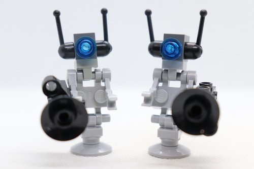 2) Star Justice Droid Bot Lot 10191 Factory Space LEGO® Minifigure Mini ...