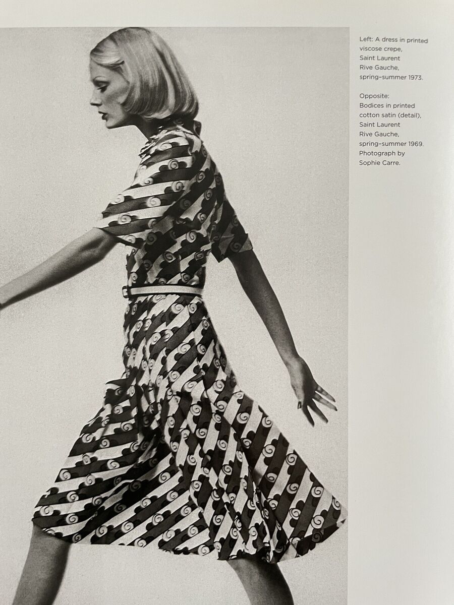 Vintage Saint Laurent Rive Gauche YSL Spring 1973 Snail Vintage Saint Laurent Rive Gauche YSL Spring 1973 Snail