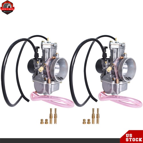 Banshee 34MM 34 Mil Larger Carbs PWK - One Pair 2×Carburetors Fit For ...