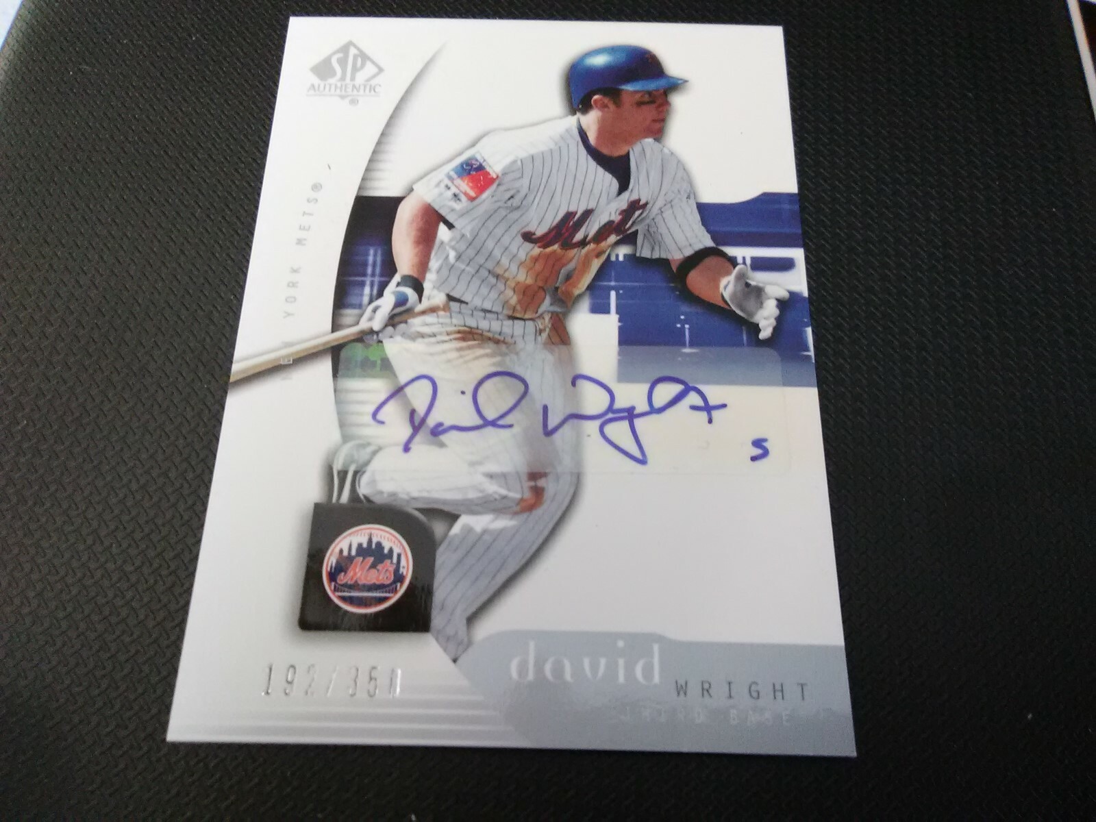 David Wright Autographed Memorabilia | Signed Photo, Jersey ...