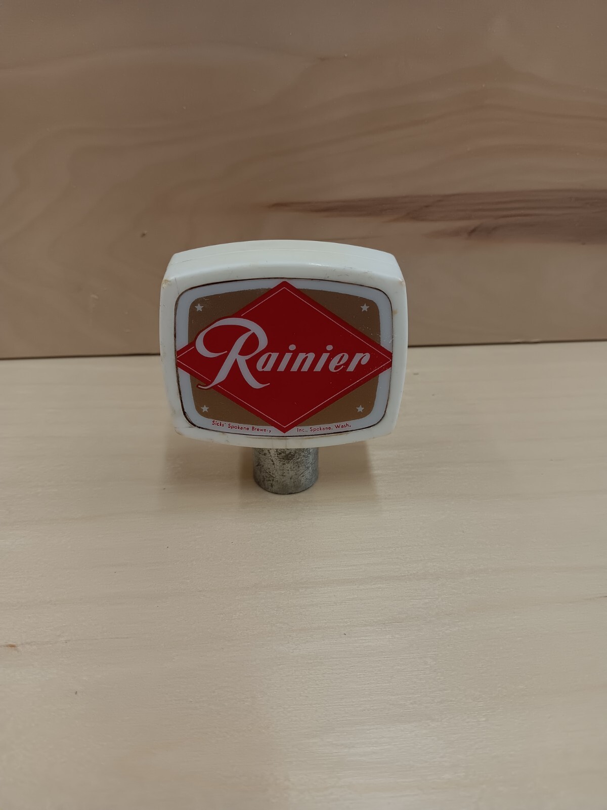 Vintage Rainier Beer tap handle knob Seattle 1940's 1950's 1960's ...