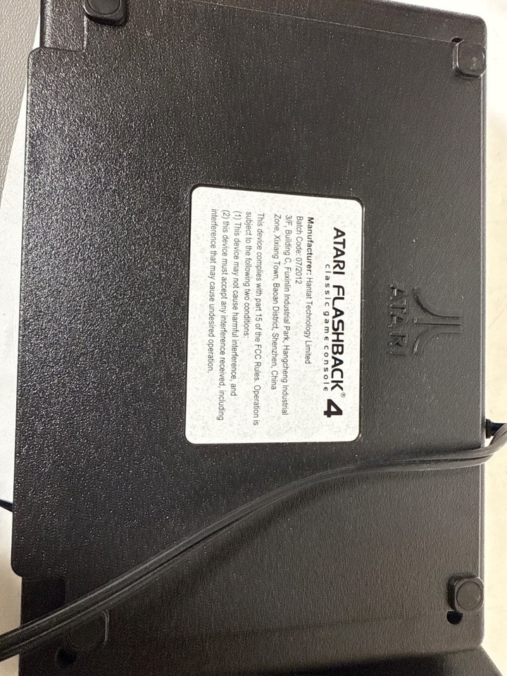 Lot 2 Atari Flashback 4 Classic Game Console Only Built-In Games ...