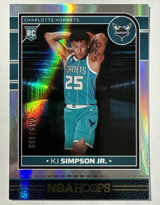 2024-25 Panini NBA Hoops KJ Simpson Jr. Rookie Premium Box Set #/199 ...