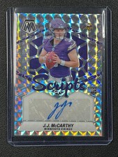 JJ McCarthy Rookie Rookie Card Value – Updated July 2025
