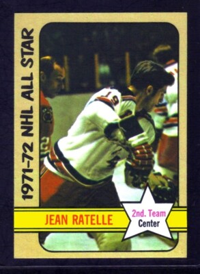 1972-73 Topps #130 Jean Ratelle ALL STAR New York Rangers ~ NM/MT | eBay