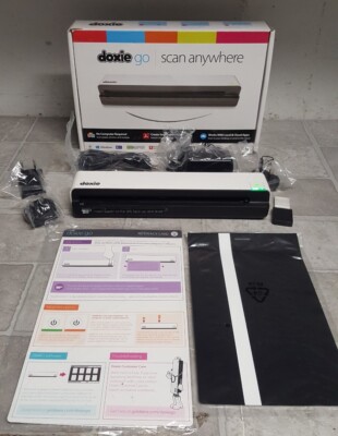 Doxie Go X2 DX210 USB Portable Pass-through Scanner PLEASE READ | eBay