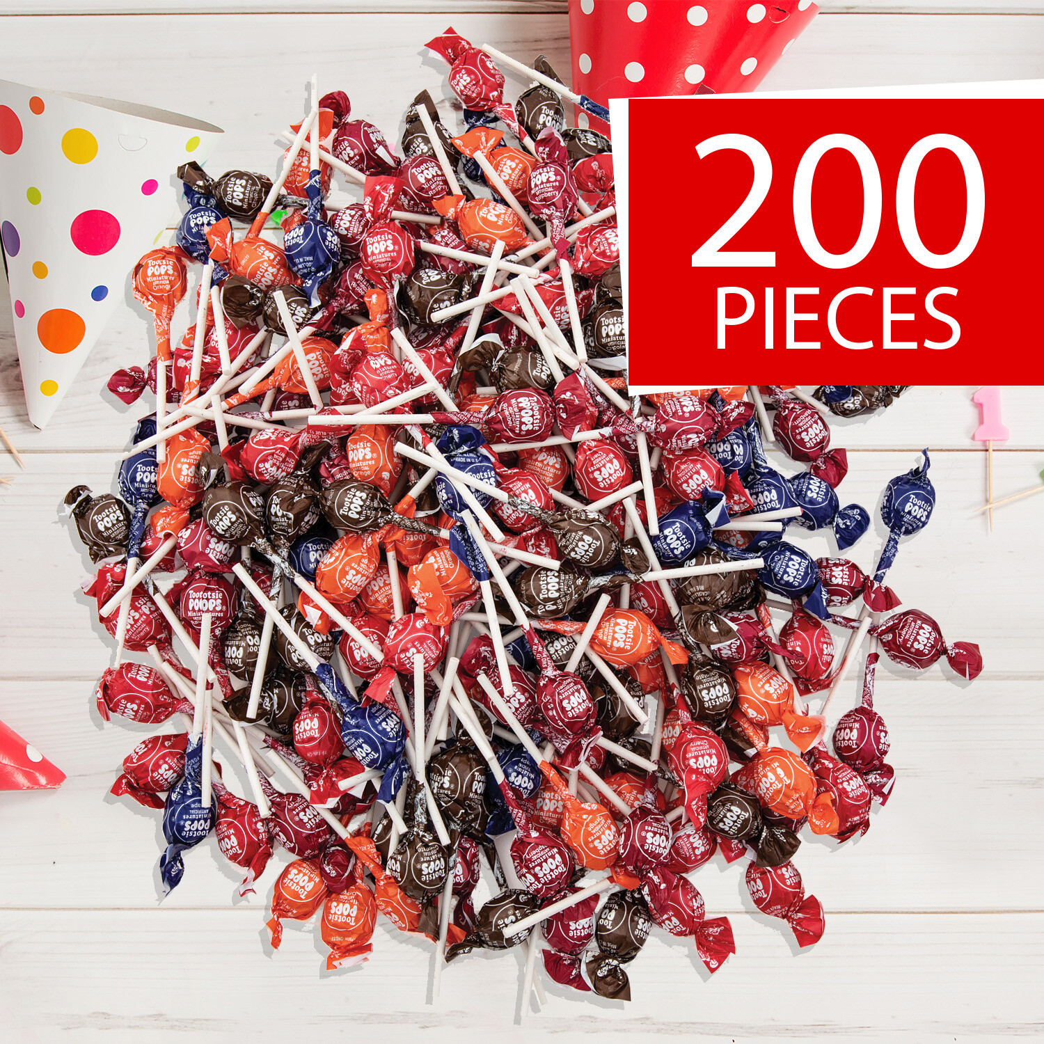 Tootsie Roll® Pops® Mini Candy, Bulk Candy, Halloween, Parades, 200 ...