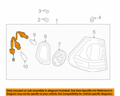 81555-48060 Toyota Socket & wire sub-assy, rear combination lamp, rh ...