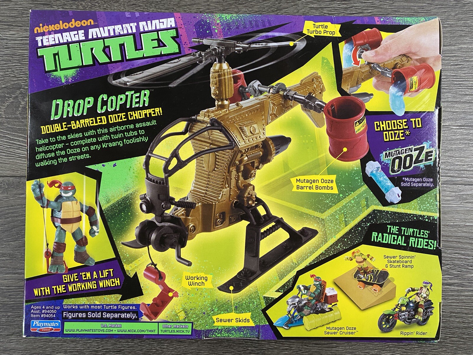 Teenage Mutant Ninja Turtles Mutagen Ooze Drop Copter for sale online ...