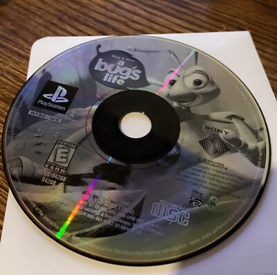 PS1 PlayStation One 1 - Disk Only, Tested, WORKING - DISNEY A BUGS LIFE ...