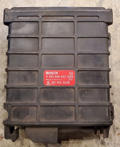 VW Jetta 82-87 Scirocco 321 906 263 B 280 800 042 (043) BOSCH ECU/ECM ...