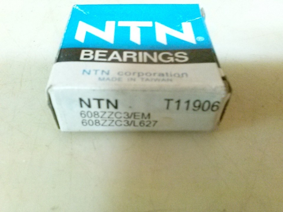 NTN 608ZZ C3 EM L627 shielded ball bearing, made in Taiwan. | eBay