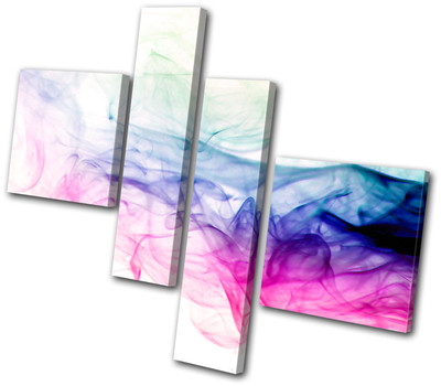 Abstract Cool Smoke Design MULTI TOILE murale ART Photo Print | eBay