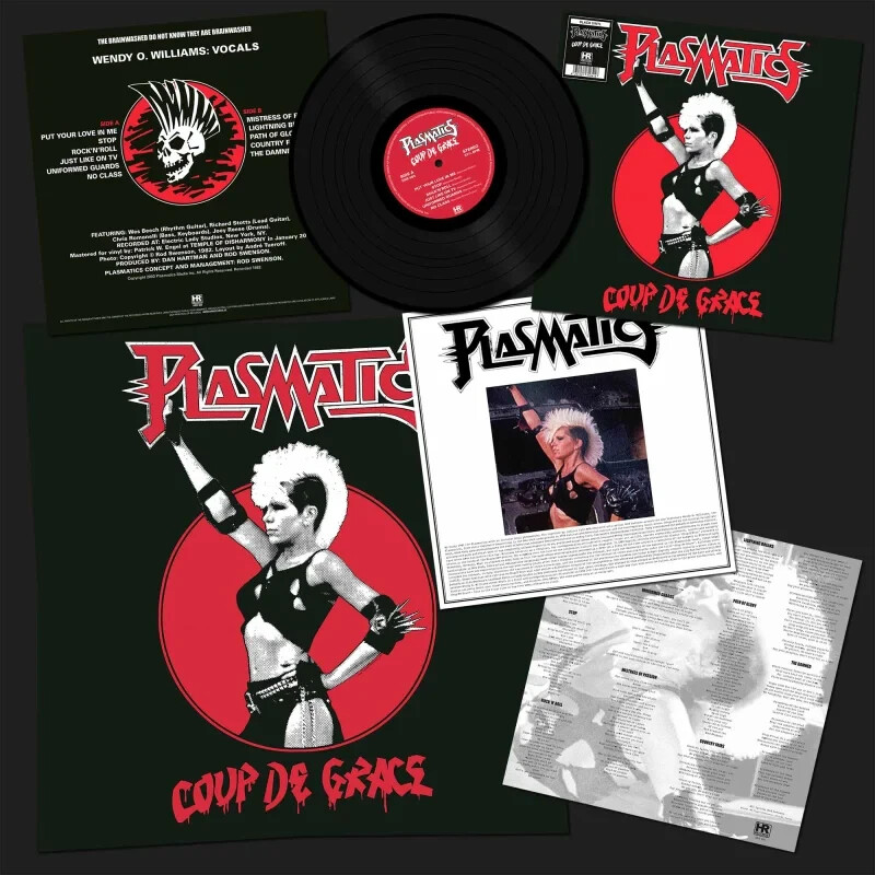 PLASMATICS COUP DE GRACE PUNK ROCK heavy metal CBGB LP vinyl record ...