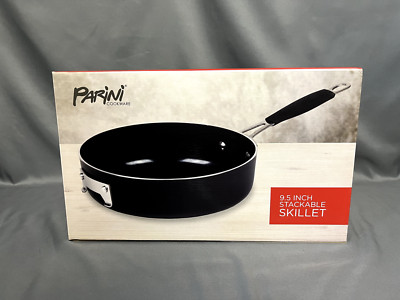 Parini 9.5 Inch Stackable Skillet Kitchen Cookware NEW IN BOX | eBay
