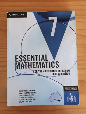 Cambridge Essential Mathematics 7 For The Victorian Curriculum Second ...