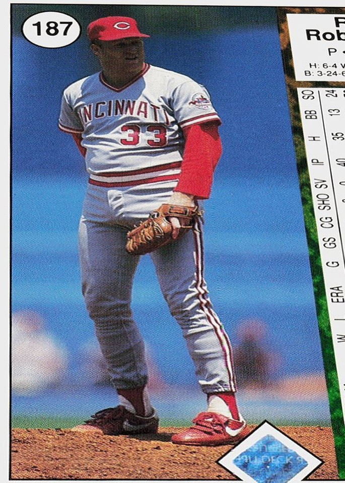 1989 Upper Deck Ron Robinson Cincinnati Reds #187 | eBay