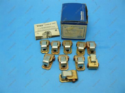 Thomas & Betts CT20 Cable Tap Copper #2 To 2/0 Main #8 To 2/0 Branch ...