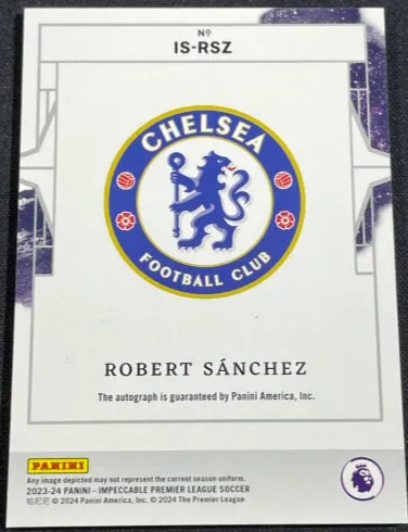 2023 Panini Immaculate Collection Robert Sanchez/99 Purple parallel ...