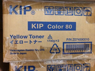 Z074590010 KIP COLOR 80 TONER YELLOW | eBay