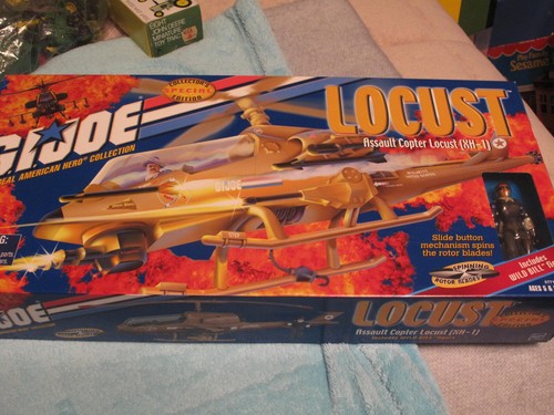 GI JOE SPECIAL COLLECTOR'S EDITION LOCUST w/ WILD BILL FIGURE 2000 MISB ...