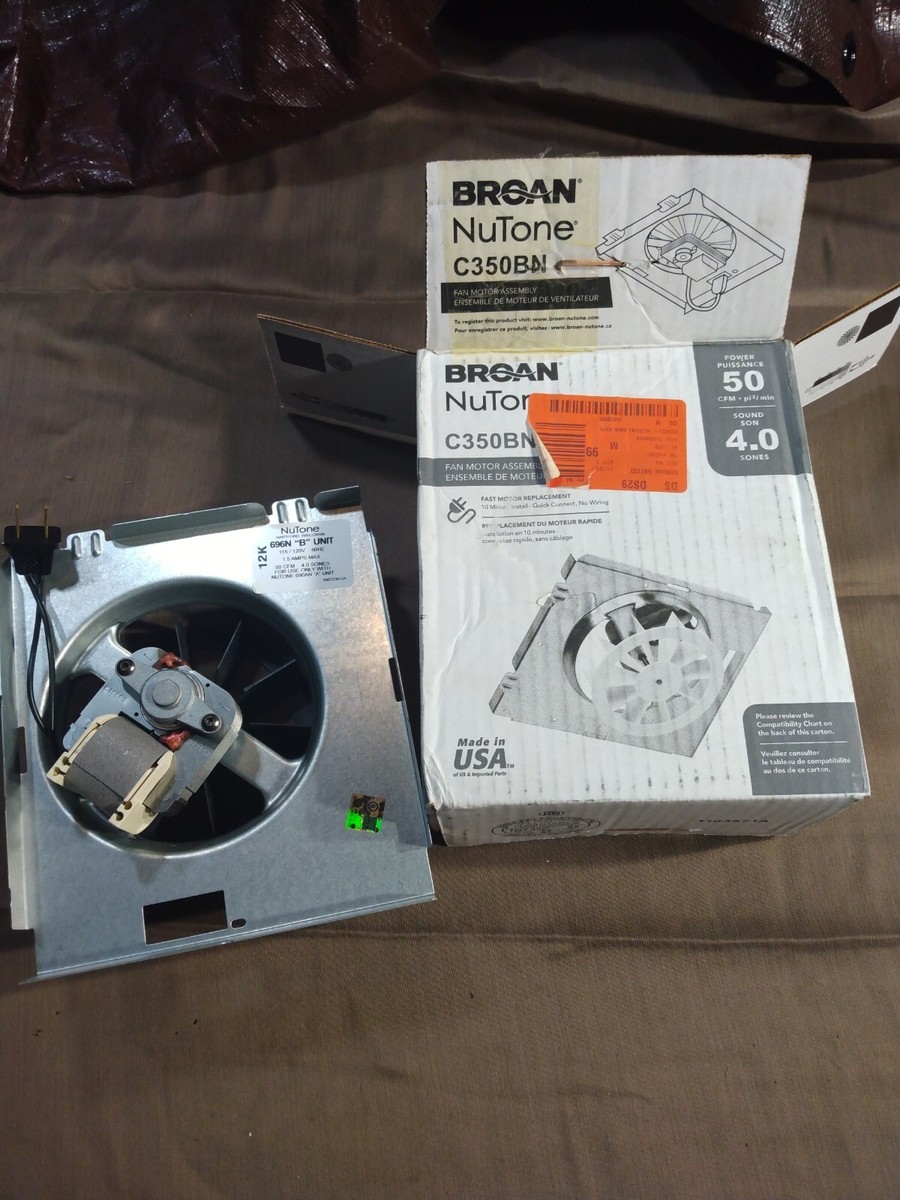 Medicamento Broan Nutone Broan NuTone 505 Exhaust Fan, White Vertical
