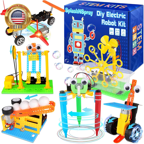 STEM Robotics Science Kit for Kids Age 8-12, Educational Science ...