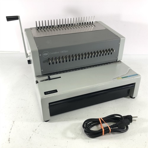 GBC CombBind C800pro Electric Binding & Punching Machine - Missing Foot ...