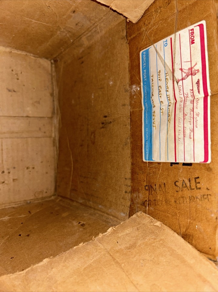 1984 Topps Football Rak-Pak EMPTY Trading picture Card Display Case BOX ...